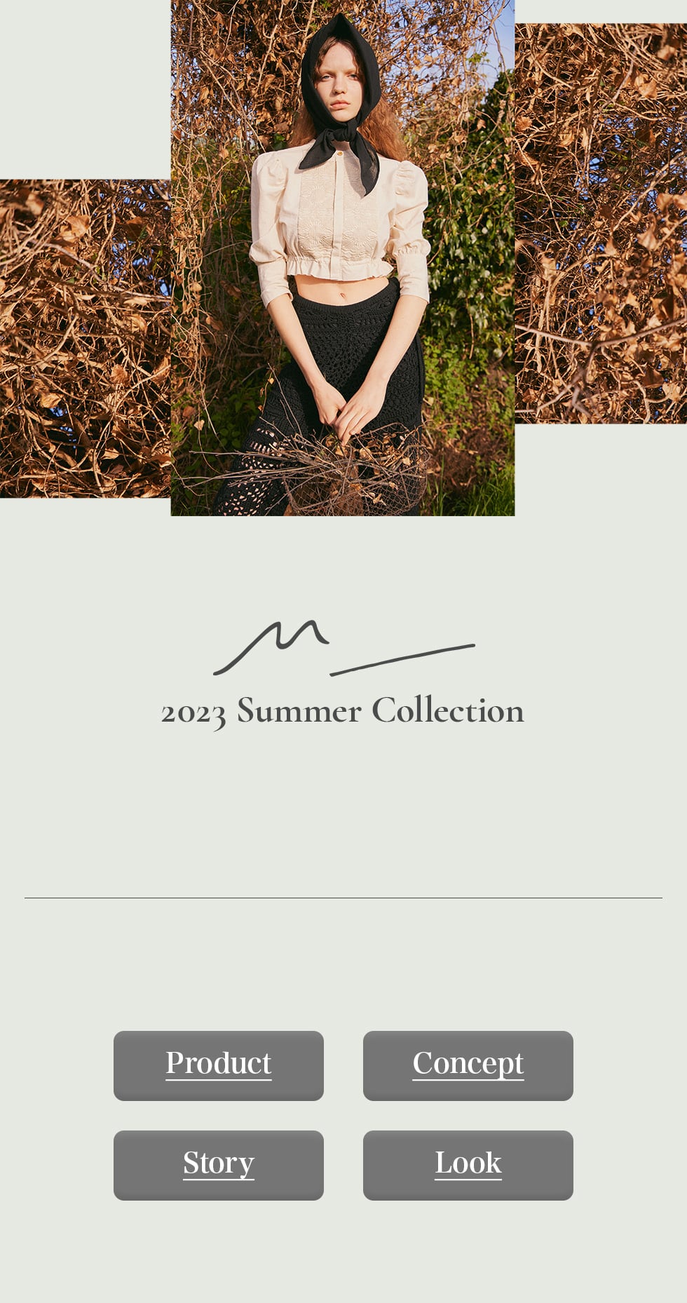 【M_ 2023 SUMMER COLLECTION】｜バロックジャパンリミテッド 公式通販サイト SHEL'TTER WEB STORE(シェルターウェブストア)