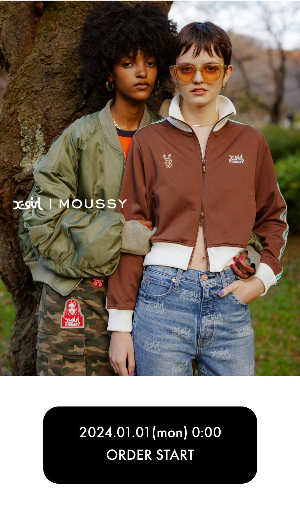 【X-girl | MOUSSY COLLABORATION】｜バロックジャパンリミテッド 公式通販サイト SHEL'TTER WEB STORE(シェルターウェブストア)