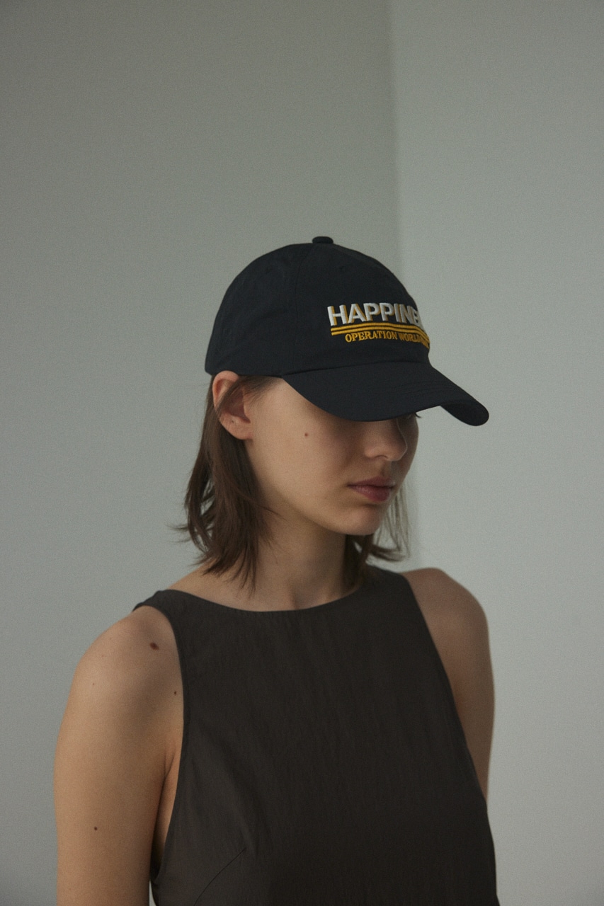 BLACK BY MOUSSY | embroidery nylon cap (帽子 ) |SHEL'TTER WEBSTORE
