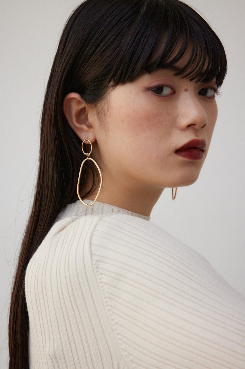 AZUL BY MOUSSY | ダブルリングビッグピアス (ピアス・イヤリング ) |SHEL'TTER WEBSTORE
