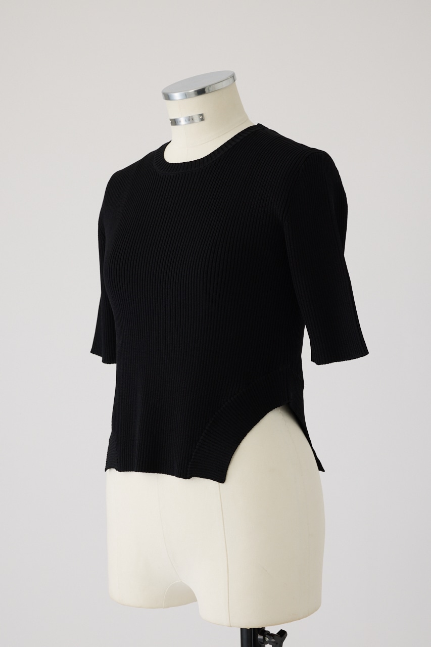 RIM.ARK | Round hem knit tops (ニット ) |SHEL'TTER WEBSTORE