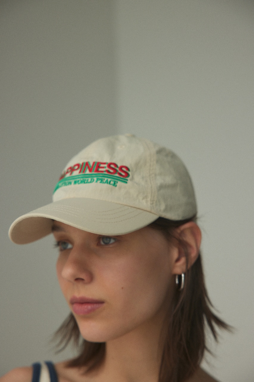 BLACK BY MOUSSY | embroidery nylon cap (帽子 ) |SHEL'TTER WEBSTORE