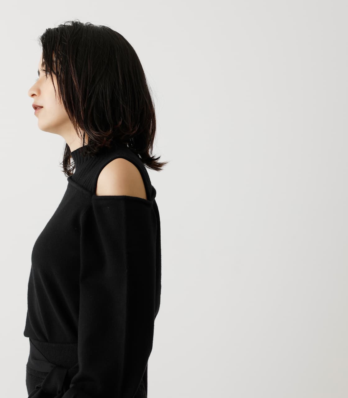 AZUL BY MOUSSY | FAKE LAYERED H／N KNIT TOPS (ニット ) |SHEL'TTER WEBSTORE