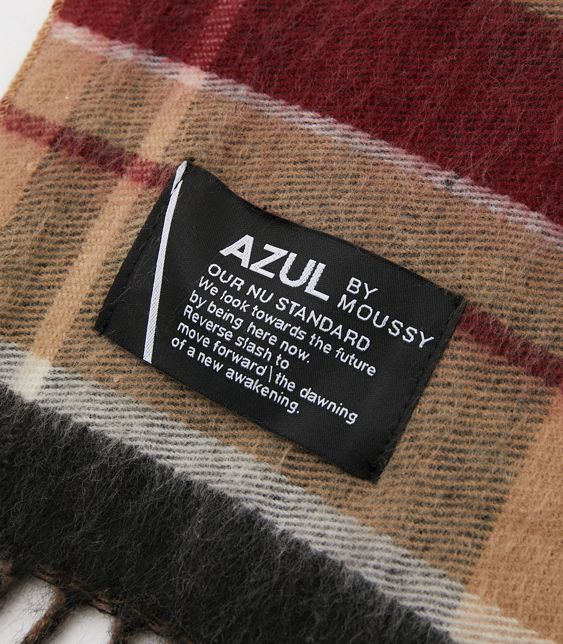 AZUL BY MOUSSY | SOFT TOUCH DOUBLE FACE MUFFLER (ストール・マフラー ) |SHEL'TTER ...