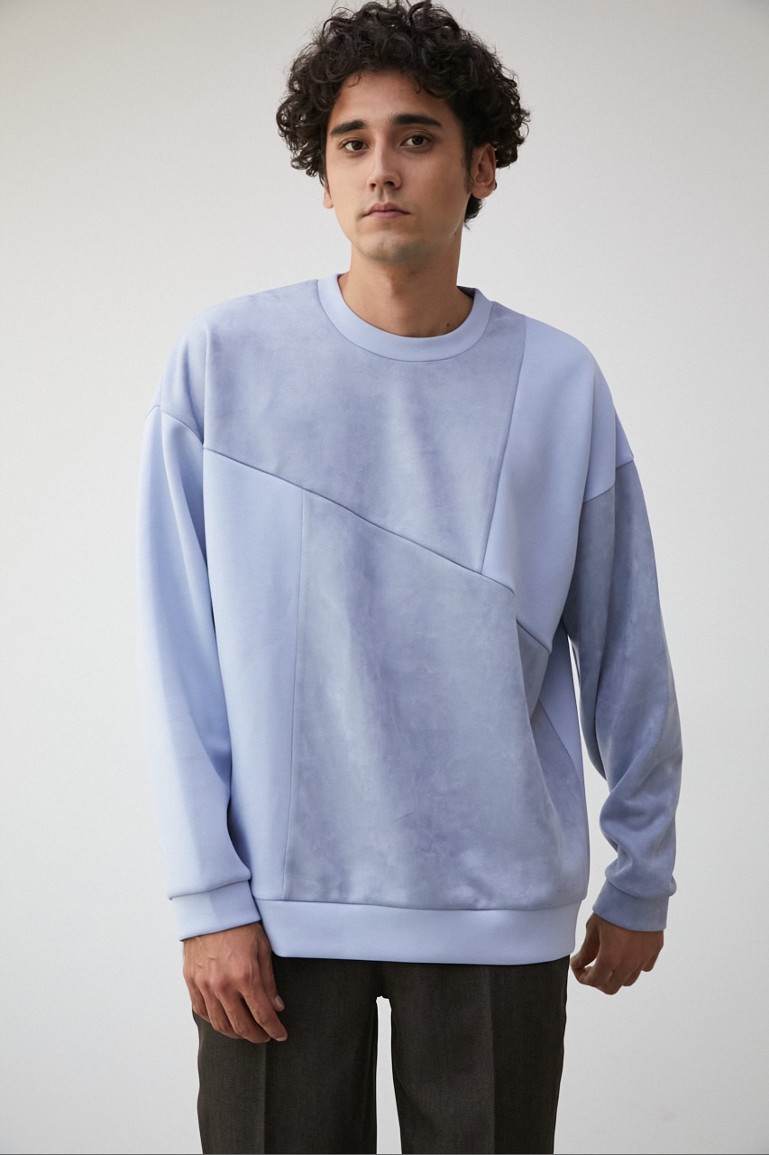 AZUL BY MOUSSY | FAUX SUEDE SWITCHING PULLOVER (スウェット・パーカー ) |SHEL'TTER ...