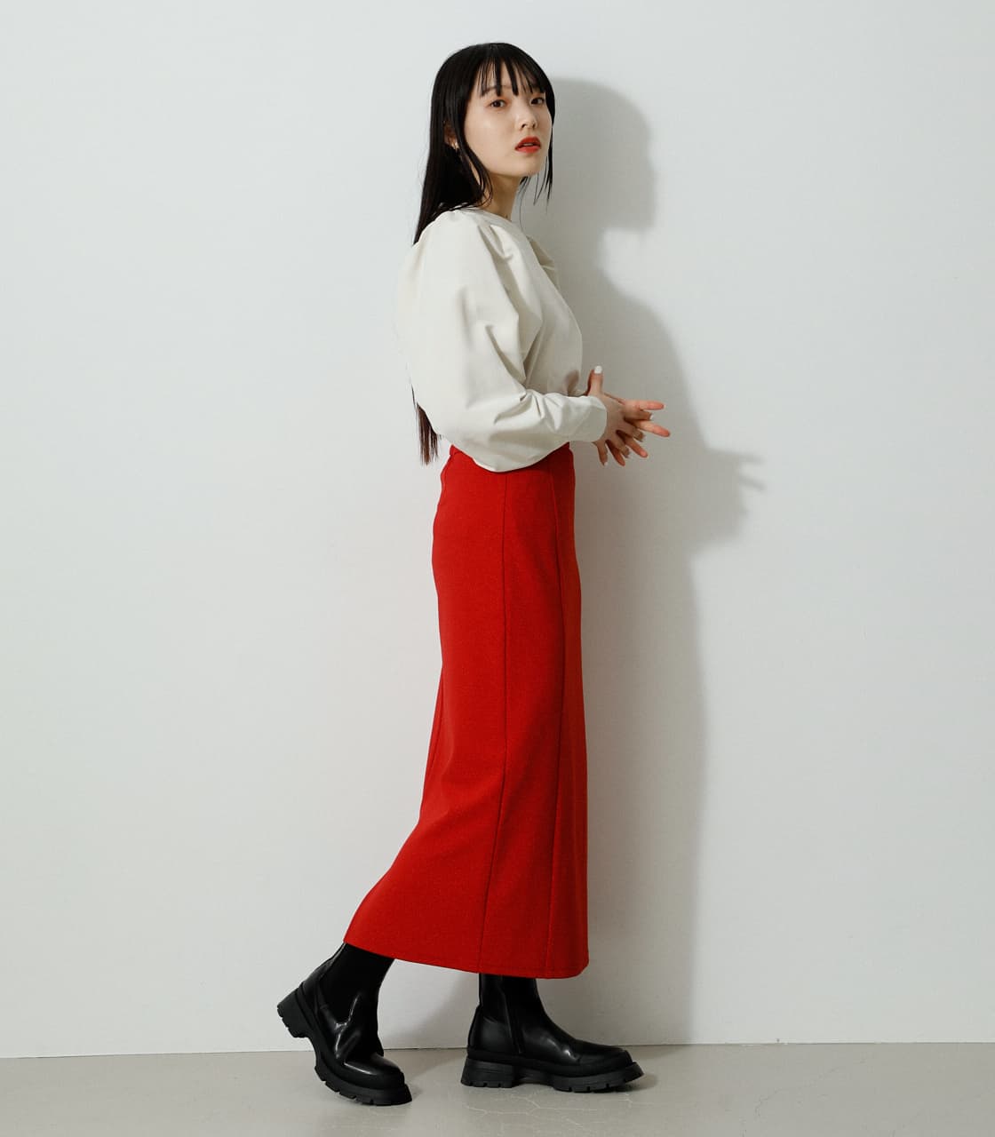 AZUL BY MOUSSY | CUT TIGHI SKIRT (スカート(ミディアム) ) |SHEL'TTER WEBSTORE