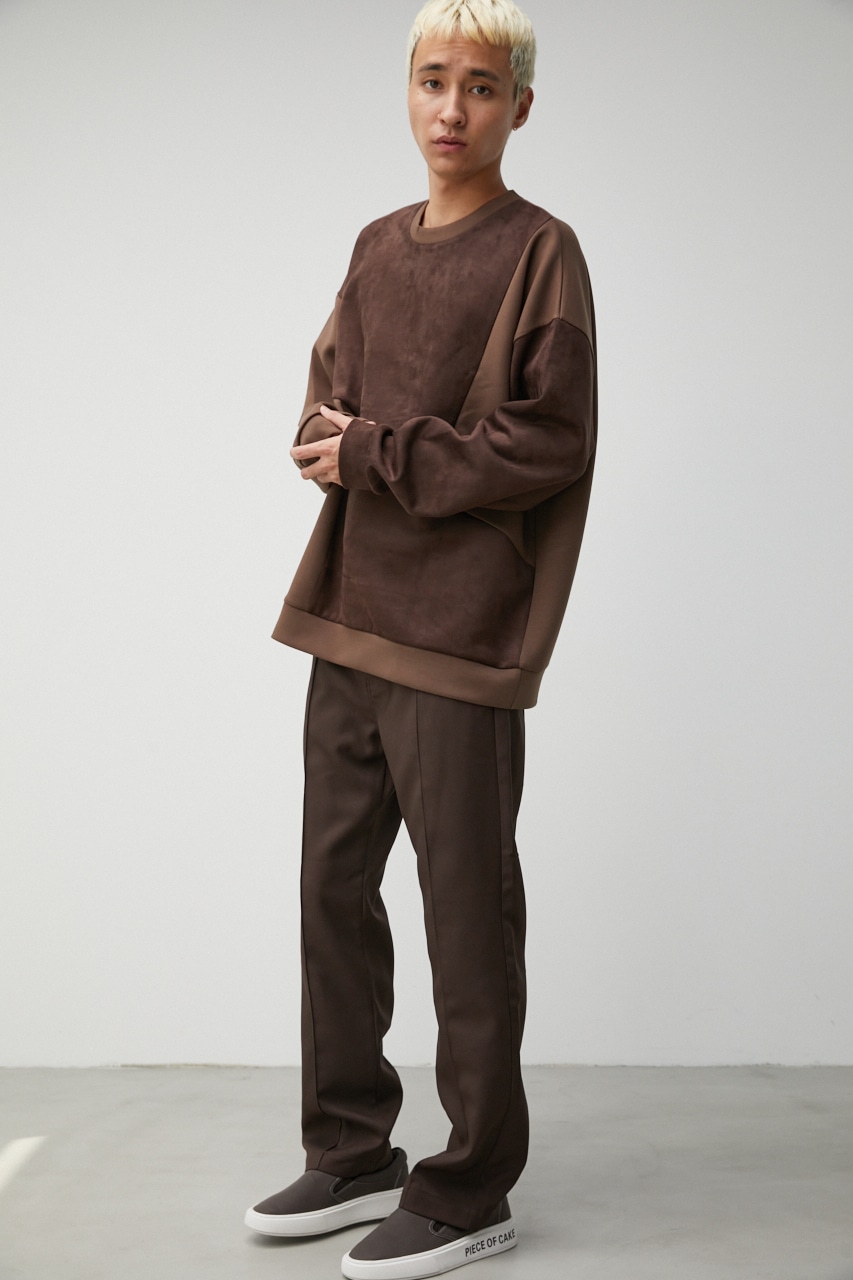 AZUL BY MOUSSY | FAUX SUEDE SWICHING PULLOVER (スウェット・パーカー ) |SHEL'TTER ...