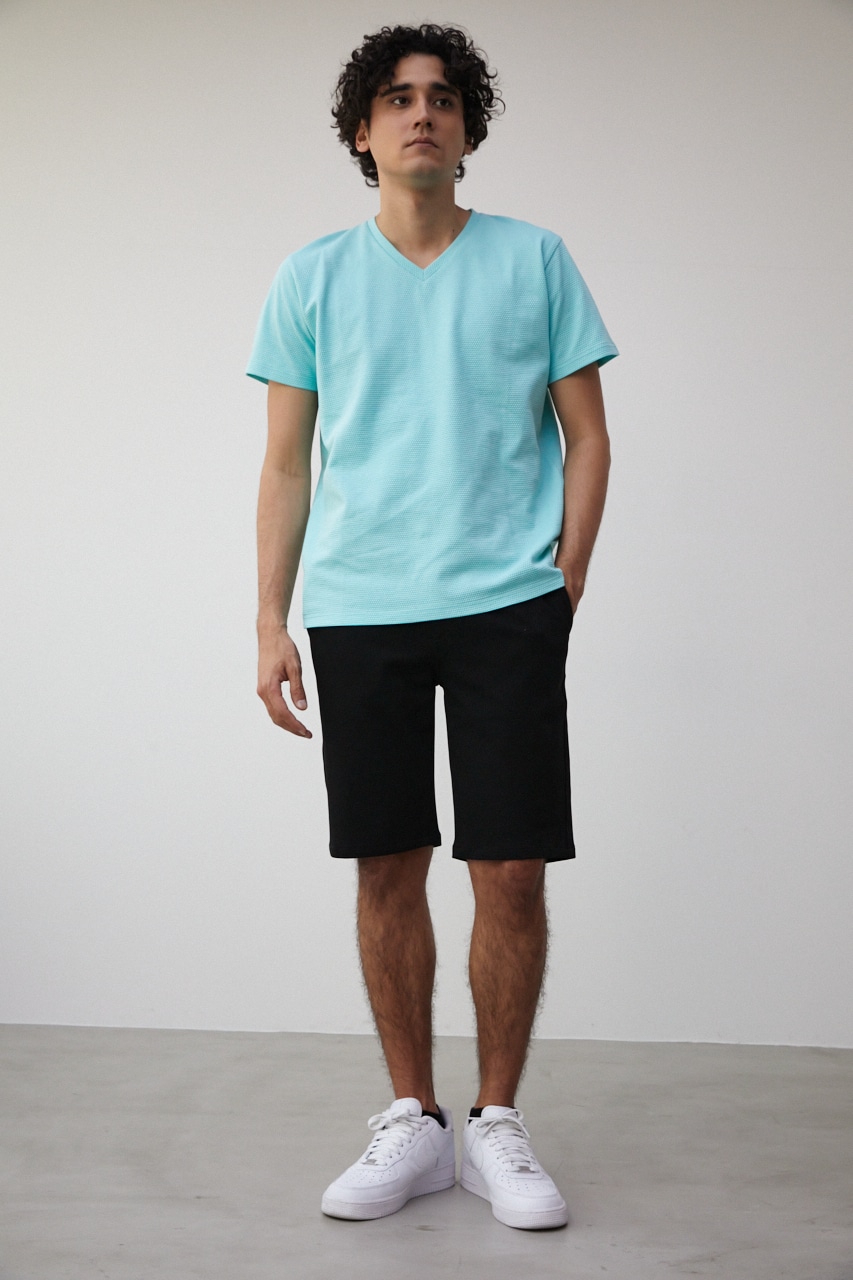 AZUL BY MOUSSY | POPCORN JACQUARD V/N TEE (Tシャツ・カットソー(半袖) ) |SHEL'TTER ...