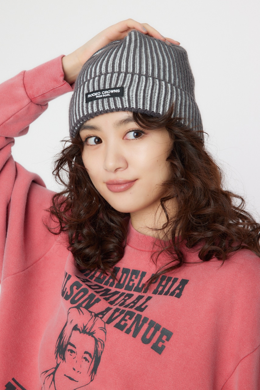 RODEO CROWNS WIDE BOWL | 2COL リブビーニー (帽子 ) |SHEL'TTER WEBSTORE