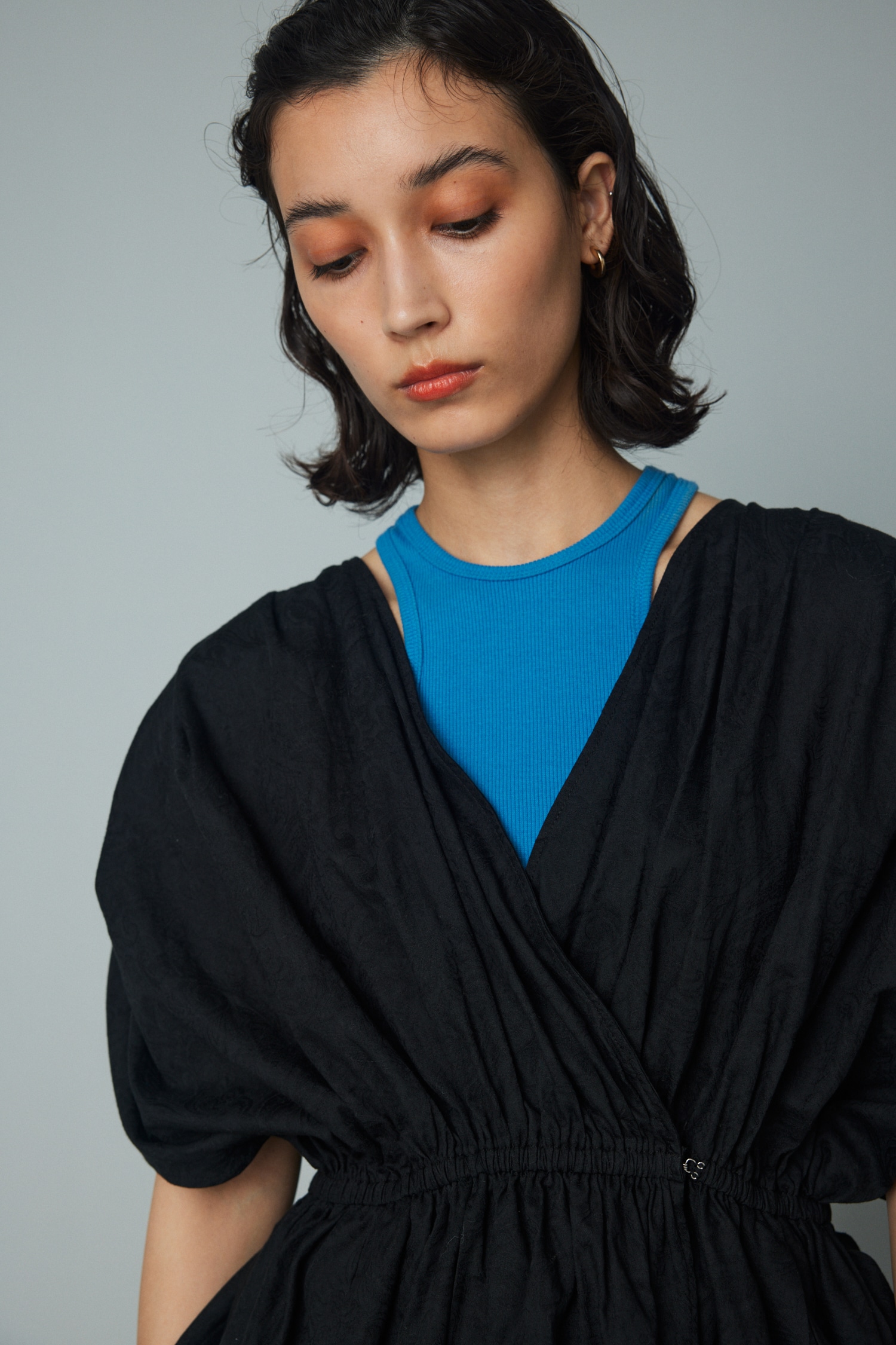 HeRIN.CYE | Many gather tops (シャツ・ブラウス ) |SHEL'TTER WEBSTORE