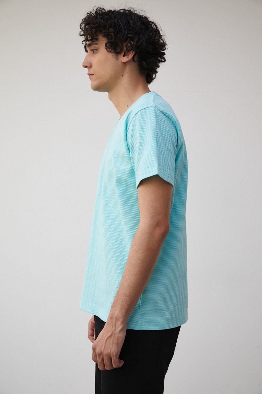 AZUL BY MOUSSY | POPCORN JACQUARD V/N TEE (Tシャツ・カットソー(半袖) ) |SHEL'TTER ...