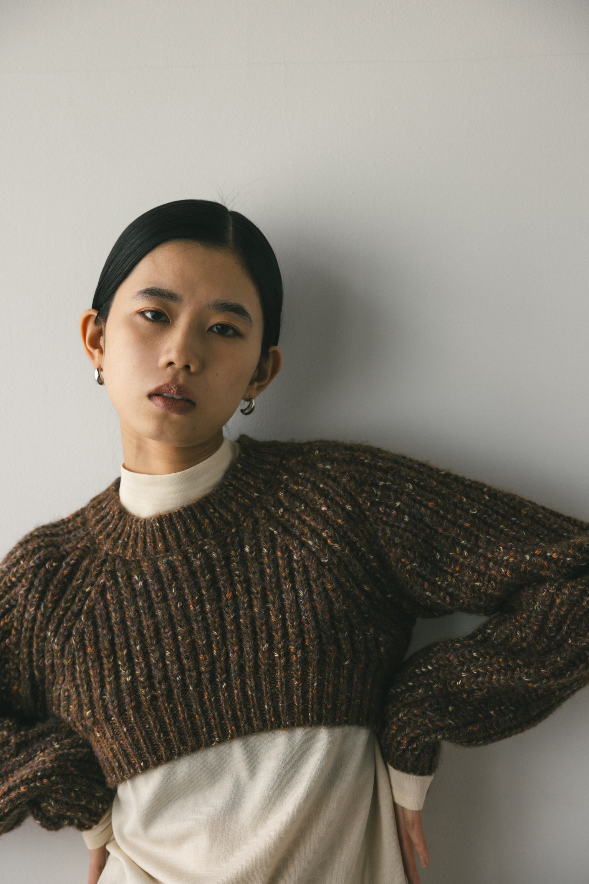 STYLEMIXER | 【限定】 ミックスヤーンショートニット (ニット ) |SHEL'TTER WEBSTORE