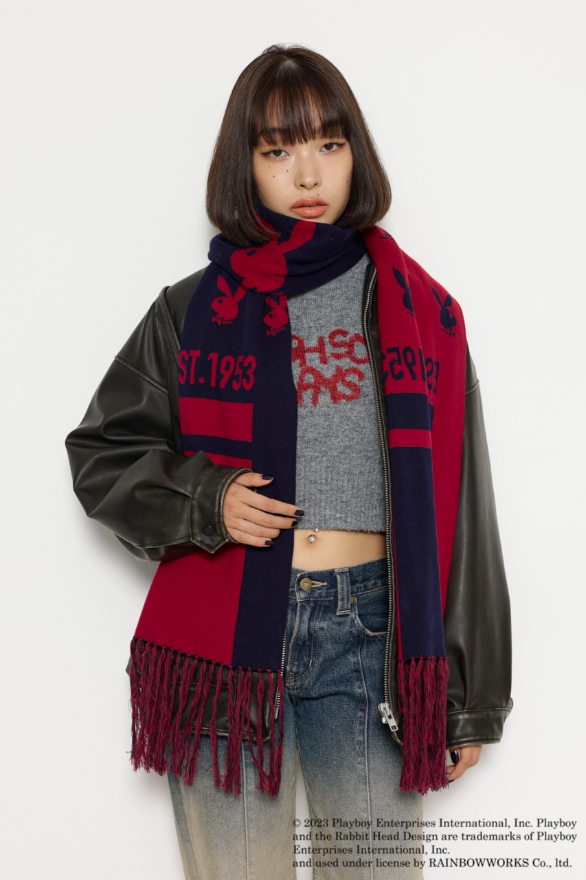 LAGUA GEM | PLAYBOY × LAGUA BIG STOLE (ストール・マフラー ) |SHEL'TTER WEBSTORE