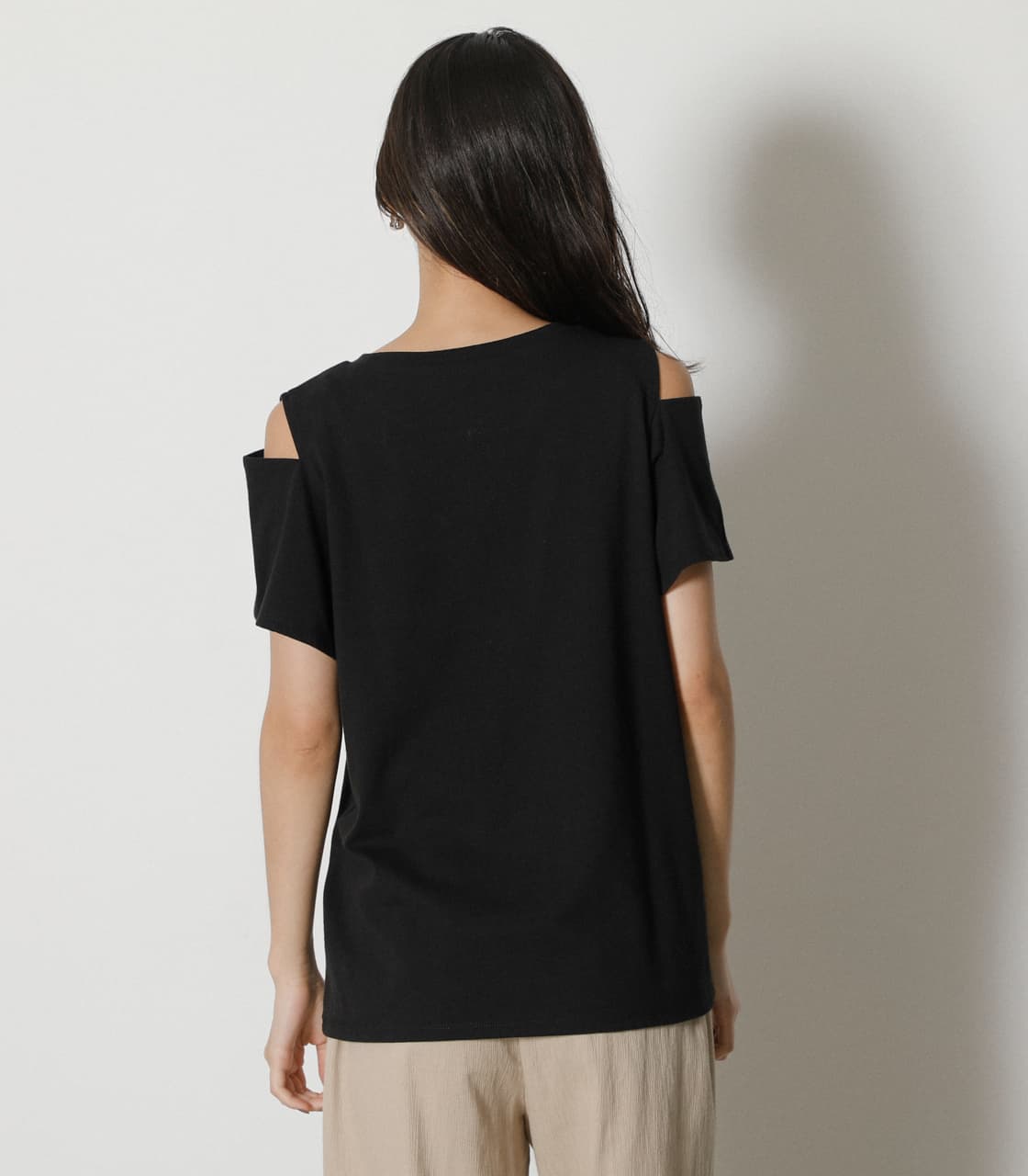 AZUL BY MOUSSY | SHOULDER SLIT LOGO TEE (Tシャツ・カットソー(半袖) ) |SHEL'TTER ...