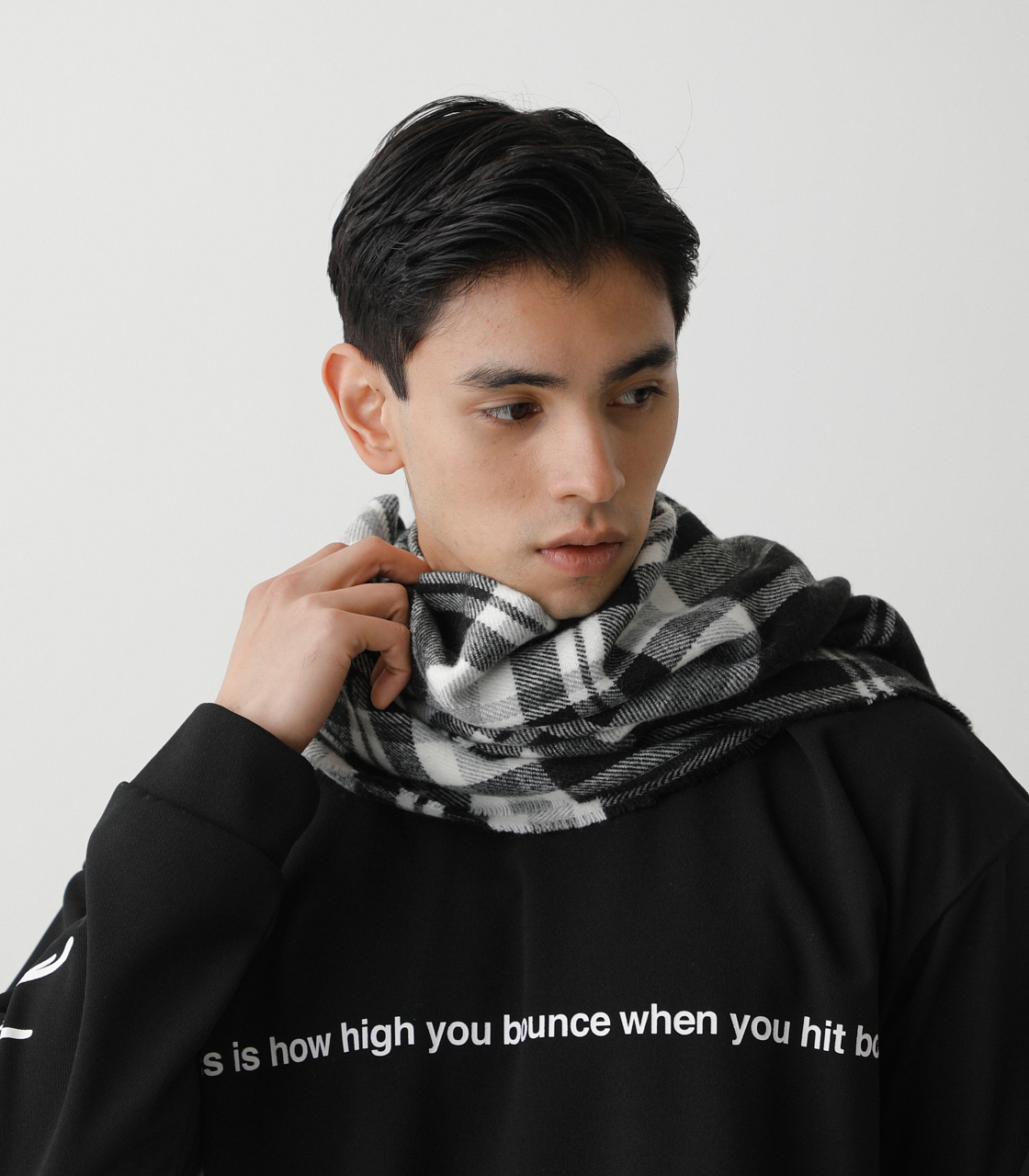 AZUL BY MOUSSY | SIMPLE PLAIN MUFFLER (ストール・マフラー ) |SHEL'TTER WEBSTORE