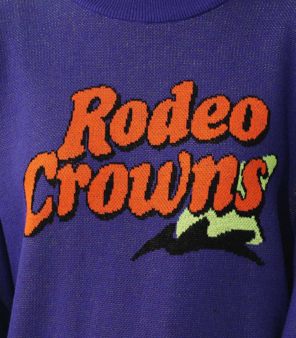 RODEO CROWNS WIDE BOWL | NEO LOGOジャガードニットトップス (ニット ) |SHEL'TTER WEBSTORE