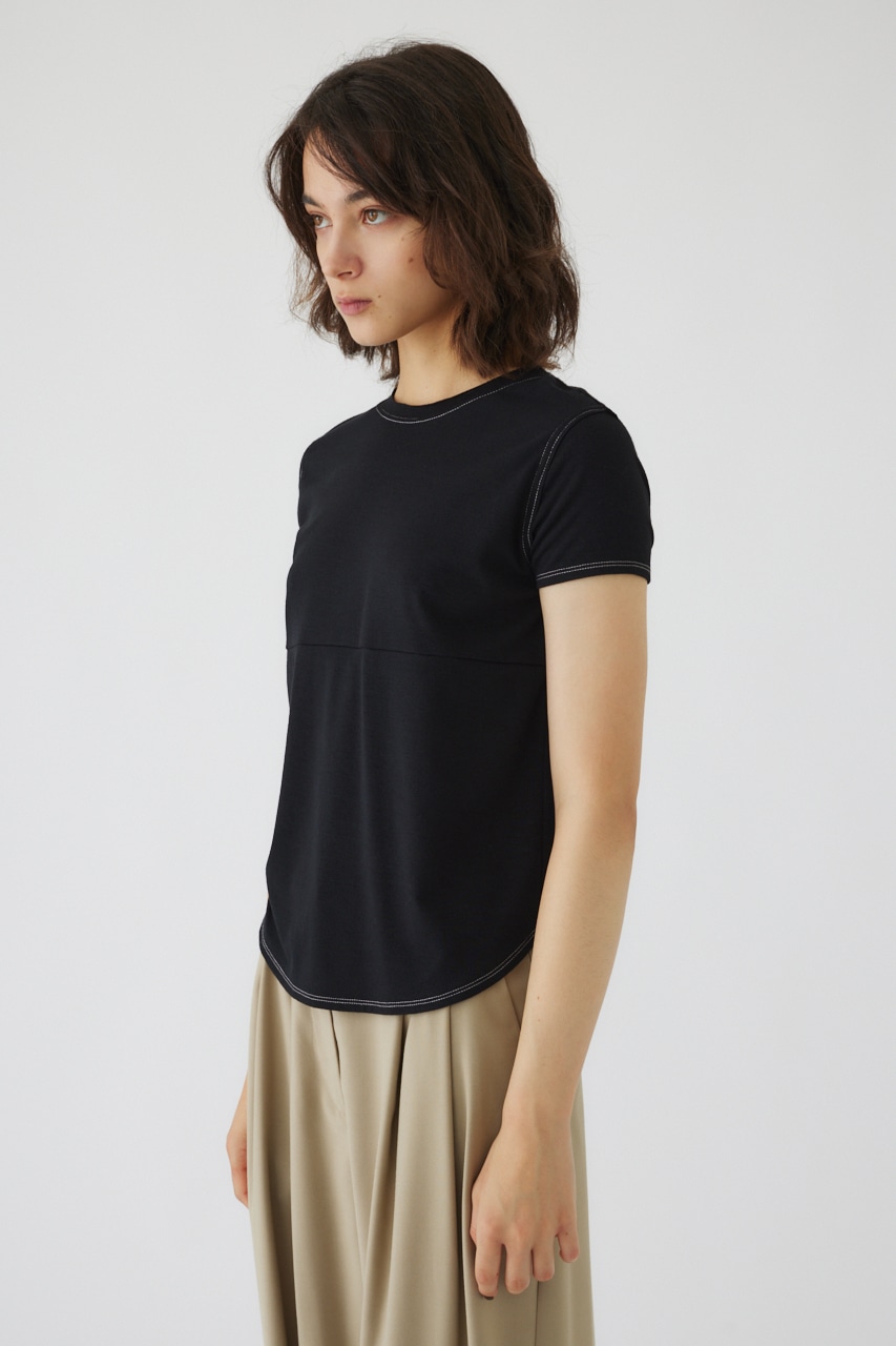 RIM.ARK | Color changing stitch T/SH (T-SHIRT(SHORT SLEEVE) ) |RIM.ARK ONLINE STORE