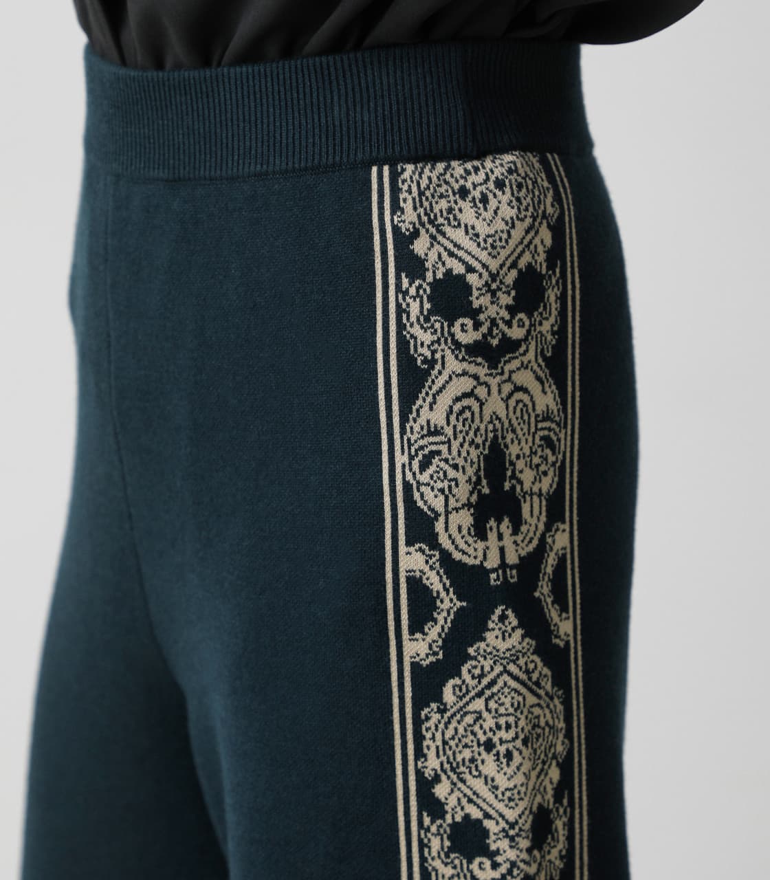 AZUL BY MOUSSY | DAMASK PATTERN KNIT PANTS (パンツ ) |SHEL'TTER WEBSTORE