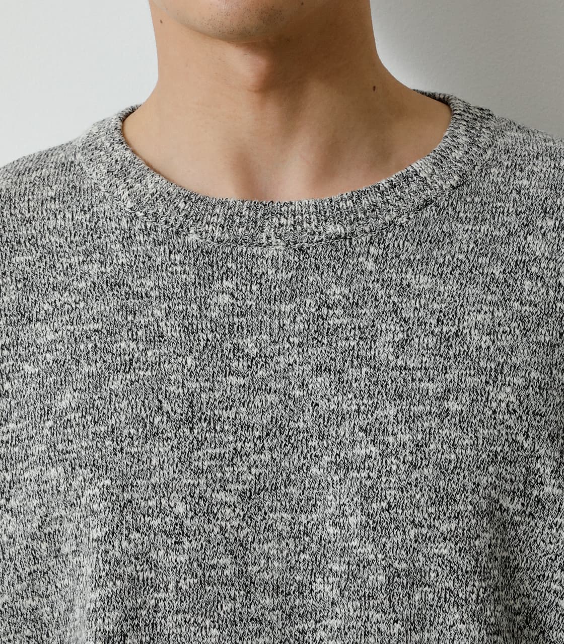 AZUL BY MOUSSY | COLOR MELANGE SLAB KNIT (ニット ) |SHEL'TTER WEBSTORE