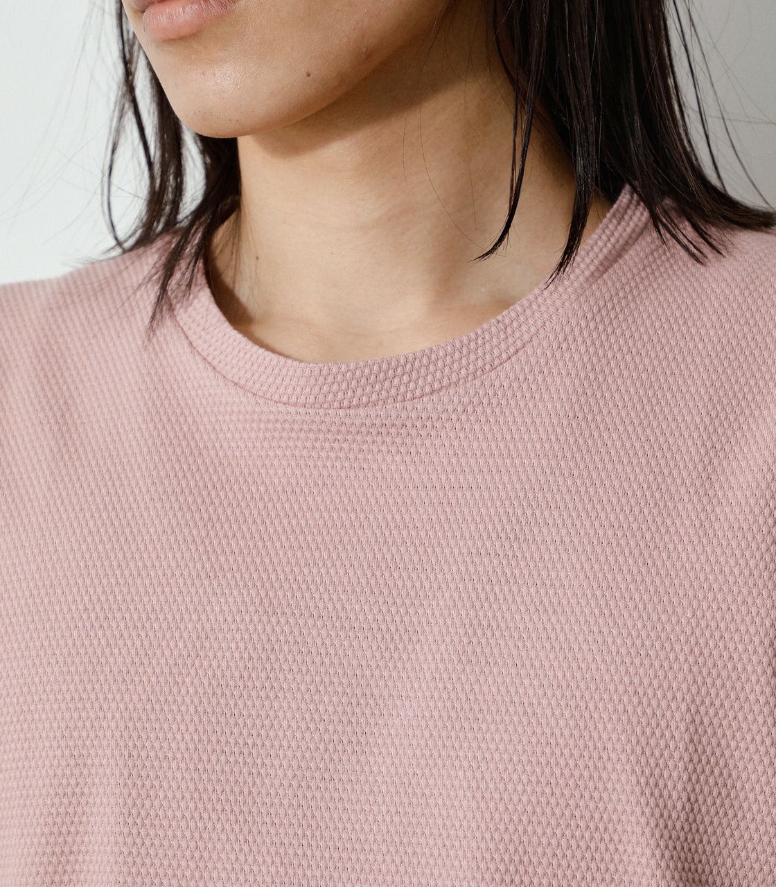 AZUL BY MOUSSY | POPCORN JACQUARD C/N TEE (Tシャツ・カットソー(半袖) ) |SHEL'TTER ...