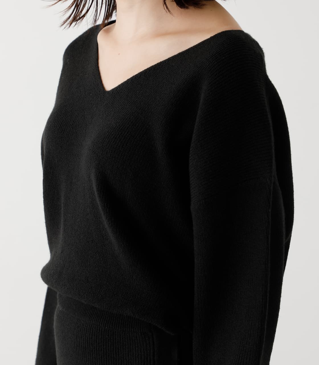 AZUL BY MOUSSY | SIDE BUTTON KNIT ONEPIECE (ワンピース(ミニ・ミディアム） ) |SHEL ...