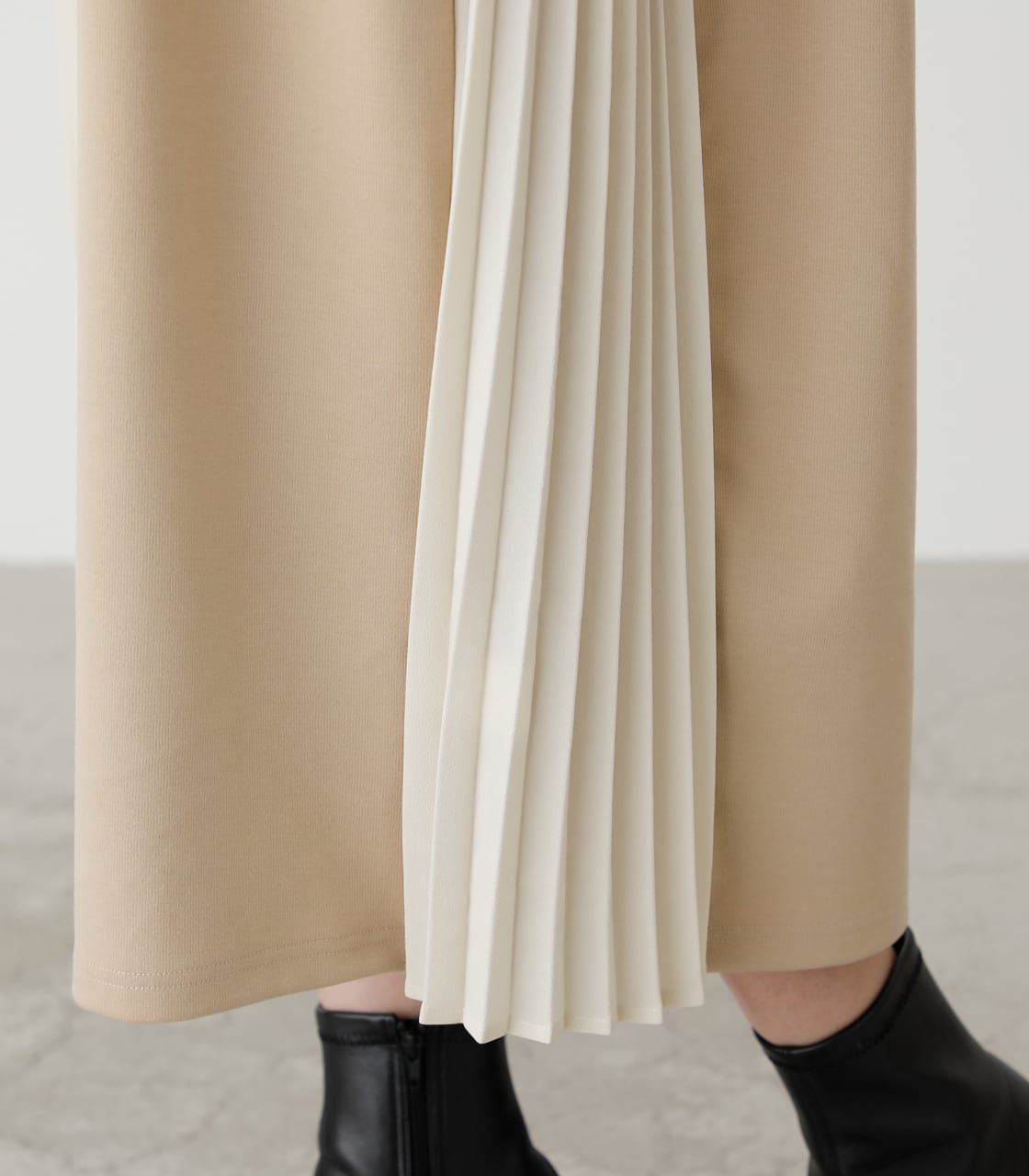 AZUL BY MOUSSY | SIDE PLEATS COMBINATION OP (ワンピース(ミニ・ミディアム） ) |SHEL ...