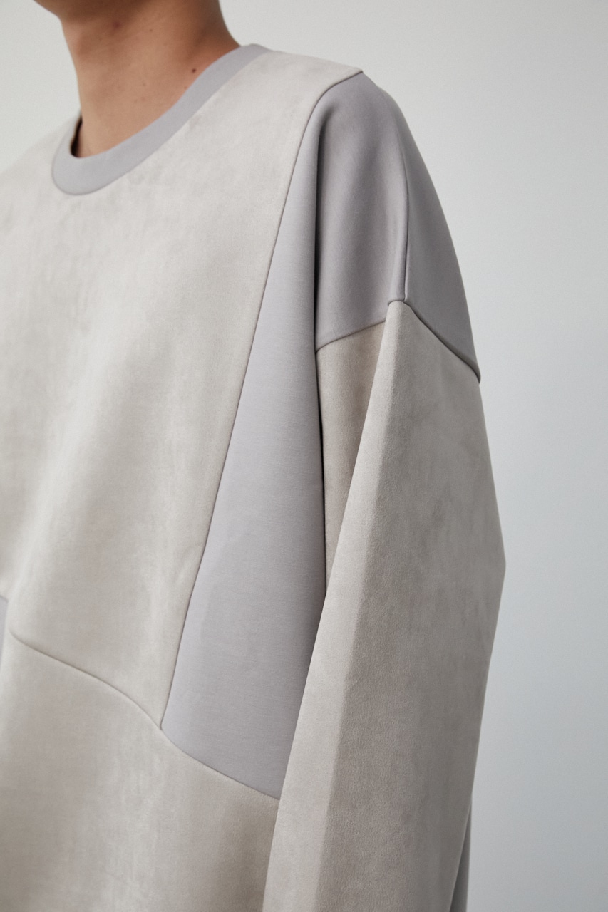 AZUL BY MOUSSY | FAUX SUEDE SWICHING PULLOVER (スウェット・パーカー ) |SHEL'TTER ...