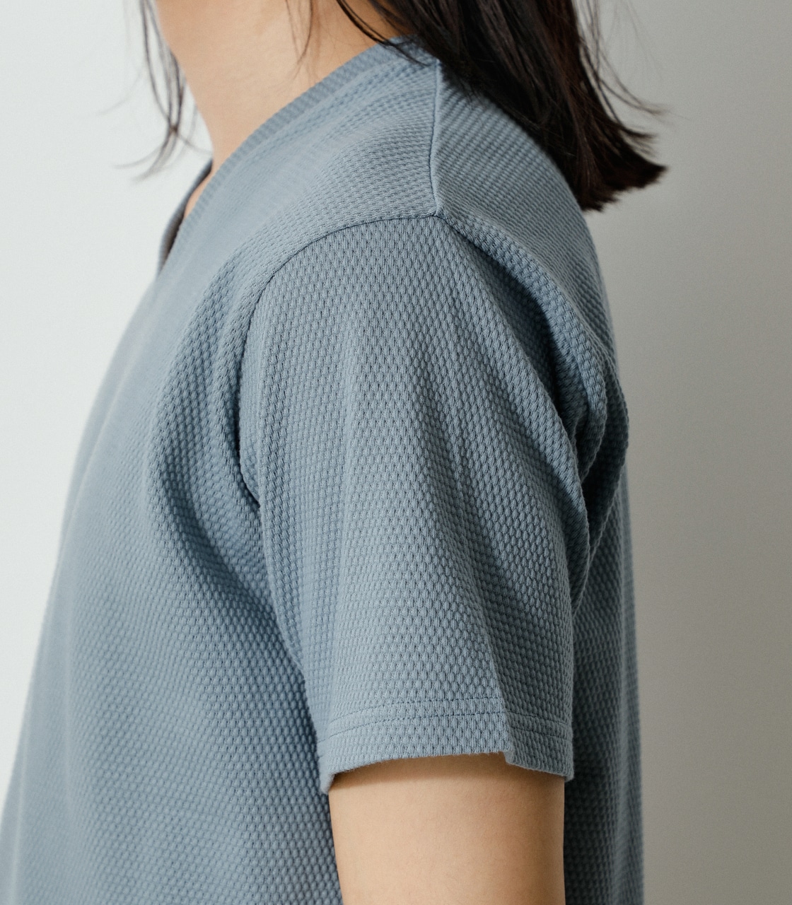 AZUL BY MOUSSY | POPCORN JACQUARD V/N TEE (Tシャツ・カットソー(半袖) ) |SHEL'TTER ...