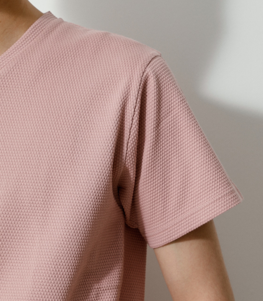 AZUL BY MOUSSY | POPCORN JACQUARD V/N TEE (Tシャツ・カットソー(半袖) ) |SHEL'TTER ...