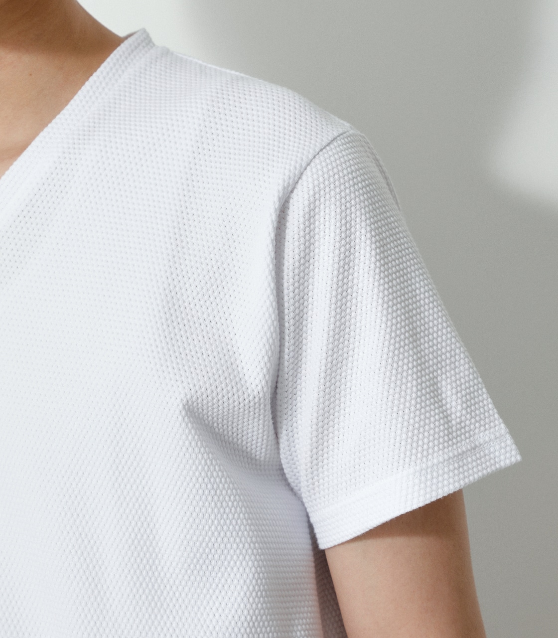 AZUL BY MOUSSY | POPCORN JACQUARD V/N TEE (Tシャツ・カットソー(半袖) ) |SHEL'TTER ...