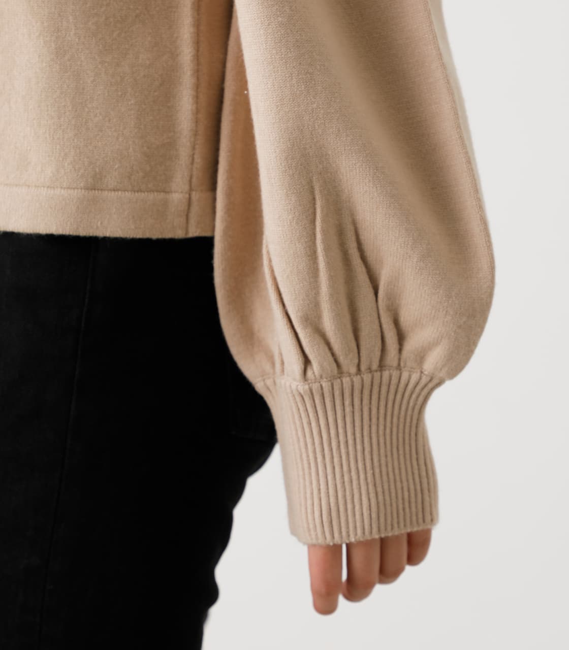 AZUL BY MOUSSY | FAKE LAYERED H／N KNIT TOPS (ニット ) |SHEL'TTER WEBSTORE