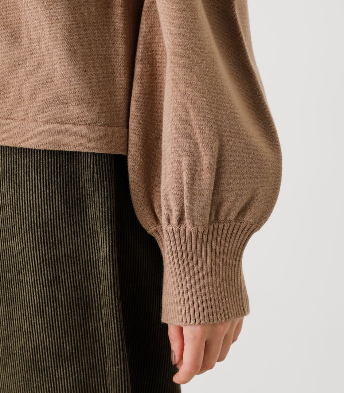 AZUL BY MOUSSY | FAKE LAYERED H／N KNIT TOPS (ニット ) |SHEL'TTER WEBSTORE