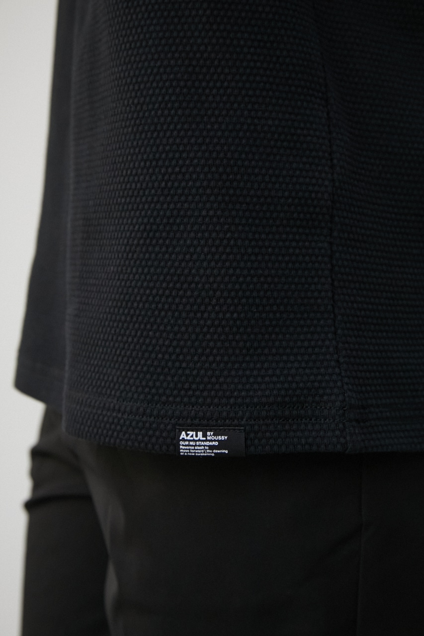 AZUL BY MOUSSY | POPCORN JACQUARD V/N TEE (Tシャツ・カットソー(半袖) ) |SHEL'TTER ...