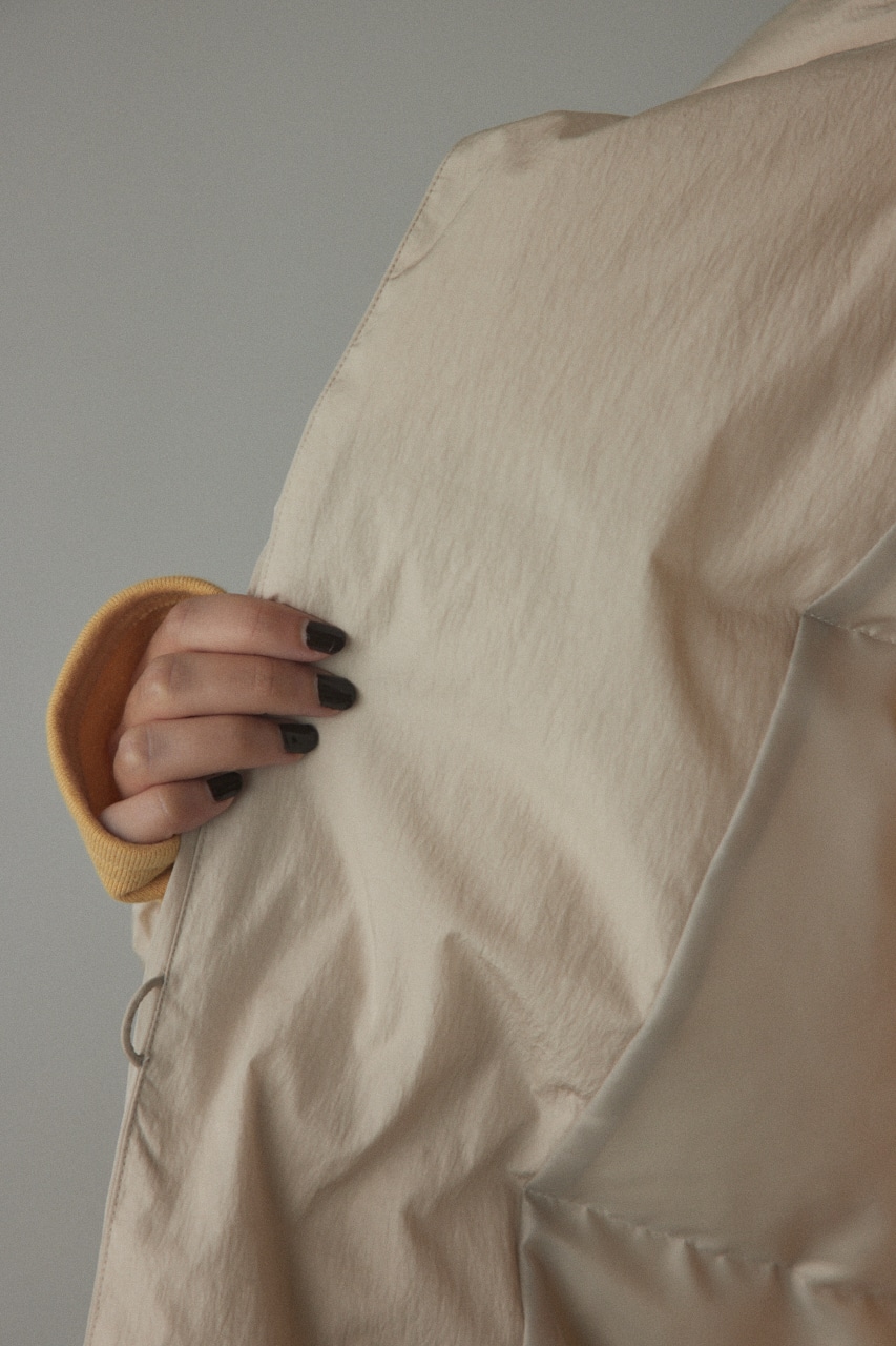 BLACK BY MOUSSY | stand collar down coat (コート ) |SHEL'TTER WEBSTORE