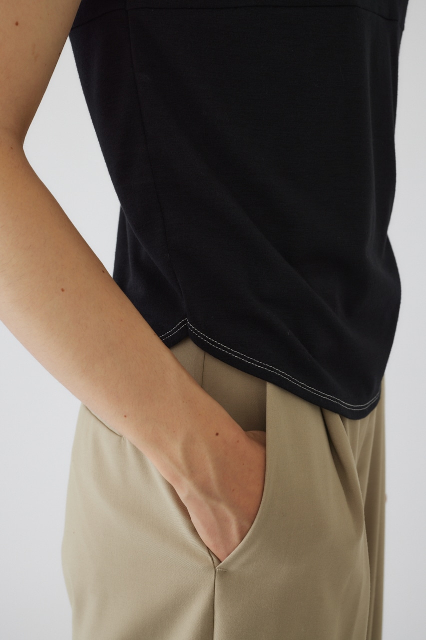 RIM.ARK | Color changing stitch T/SH (T-SHIRT(SHORT SLEEVE) ) |RIM.ARK ONLINE STORE