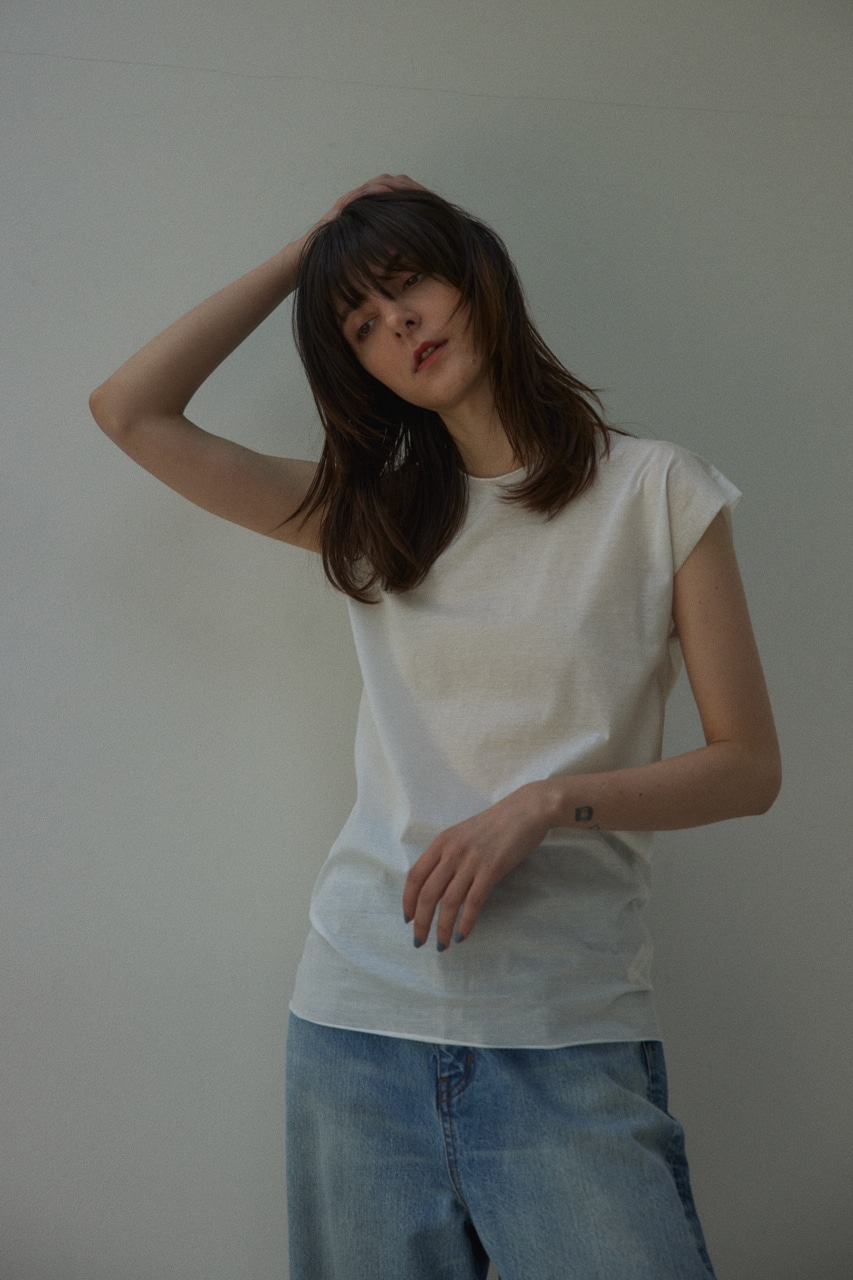 BLACK BY MOUSSY | cut off tops (Tシャツ・カットソー(半袖) ) |SHEL'TTER WEBSTORE