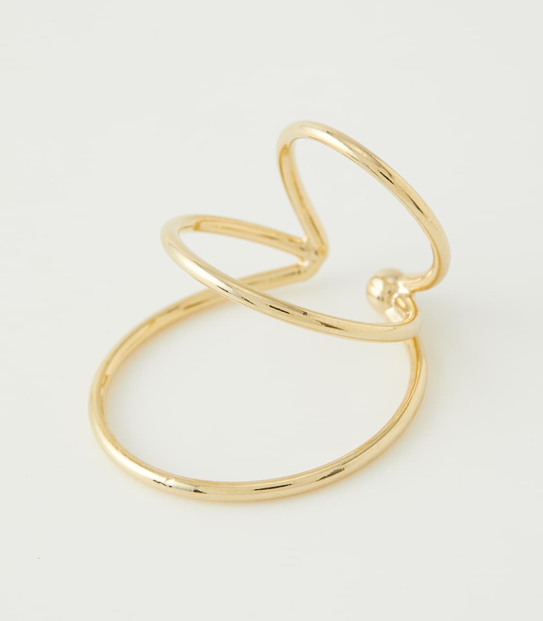 rienda | Three Hoop Ring (リング ) |SHEL'TTER WEBSTORE