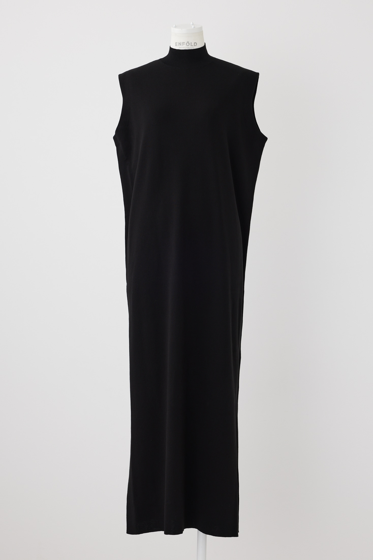 HIGH-NECK BOX-DRESS｜36｜YEL｜DRESS｜|ENFÖLD OFFICIAL ONLINE STORE | エンフォルド公式通販