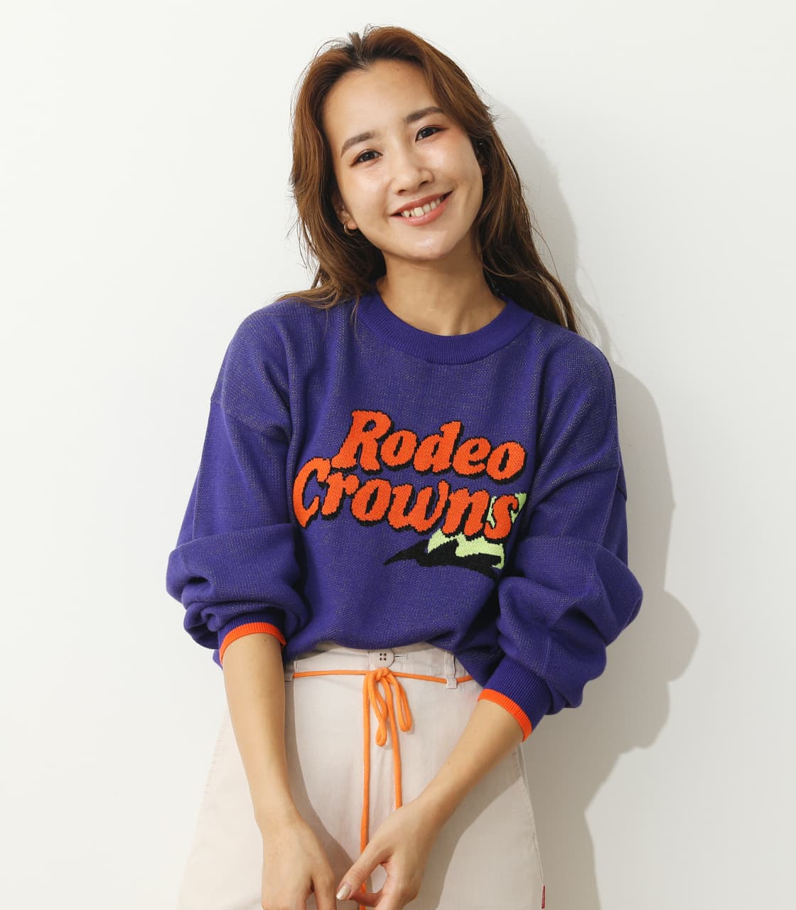 RODEO CROWNS WIDE BOWL | NEO LOGOジャガードニットトップス (ニット ) |SHEL'TTER WEBSTORE