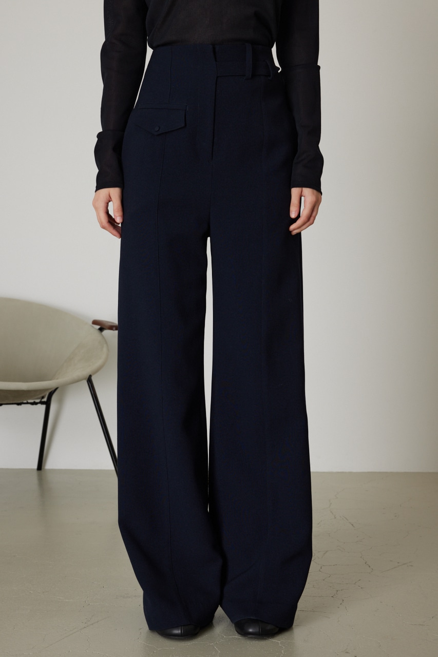 RIM.ARK | Belt design flap PT (PANTS ) |RIM.ARK ONLINE STORE