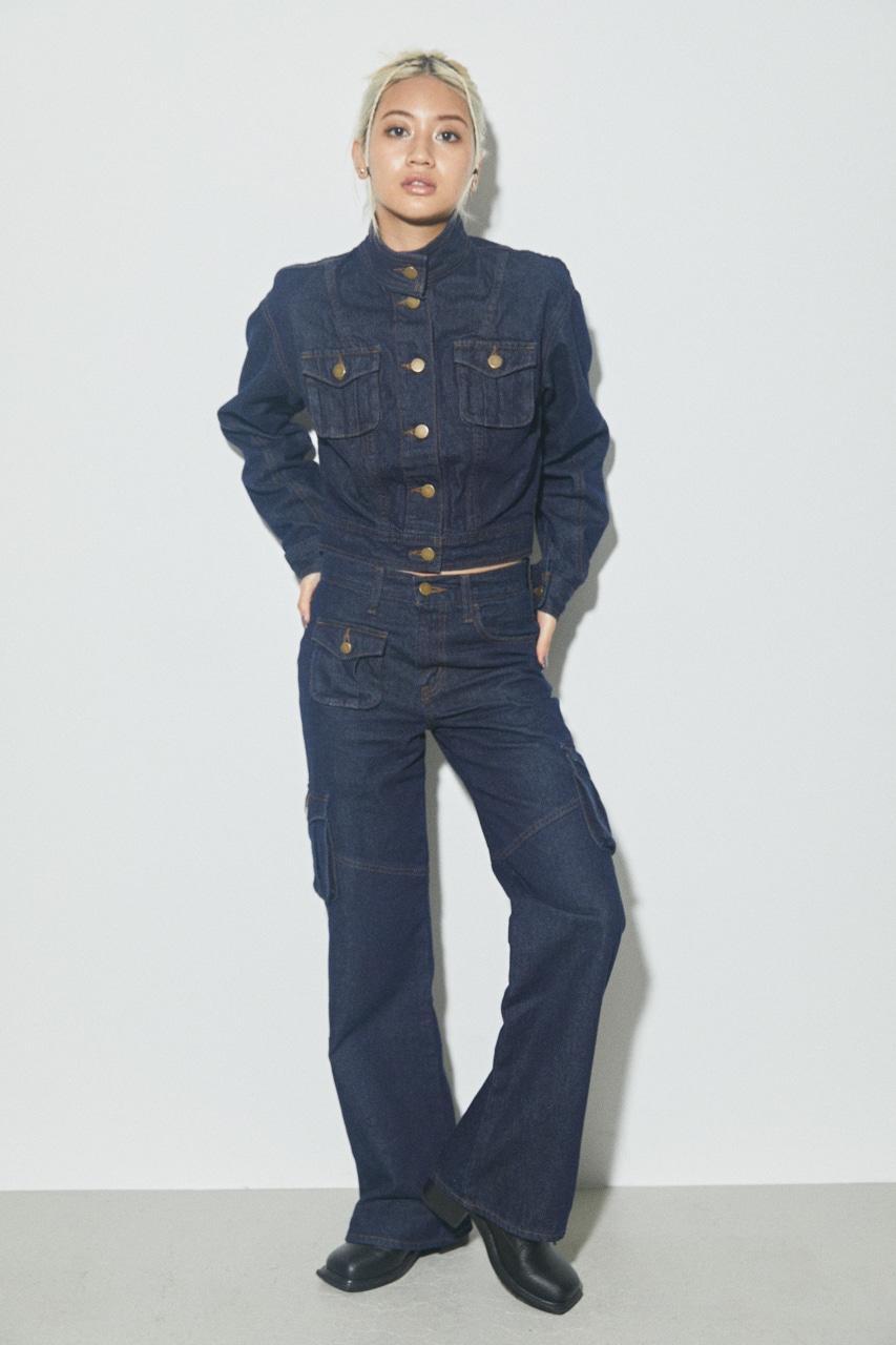LAGUA GEM | PLUTO FLARE DENIM (ストレート ) |SHEL'TTER WEBSTORE