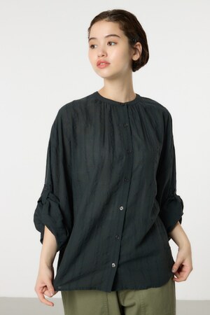 RODEO CROWNS WIDE BOWL | リネンライクロールアップシャツ (シャツ・ブラウス ) |SHEL'TTER WEBSTORE